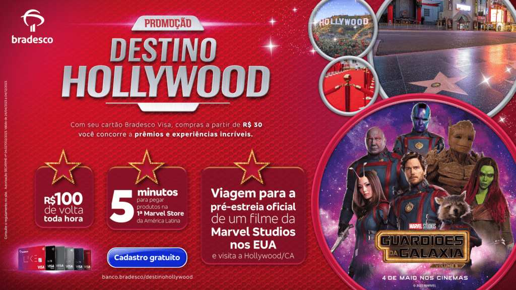 Bradesco e Visa levarão clientes para uma premiere exclusiva da Marvel ...